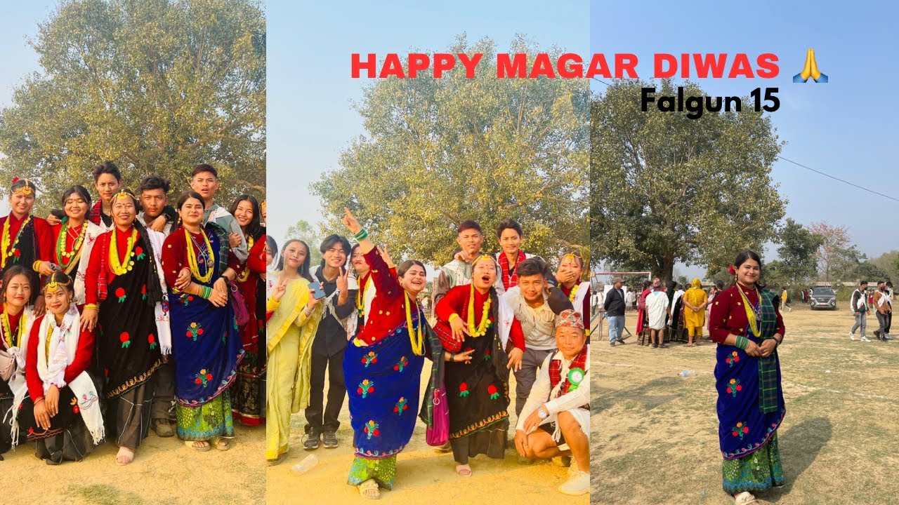Magar Diwas vlog #magardiwas #prashu #vlog #Falgun15 - YouTube