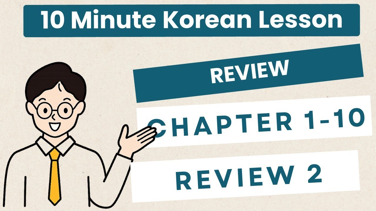 Korean Grammar | Chapter 1 to 10 Review 2 | Korean Made Easy – Beginner ...