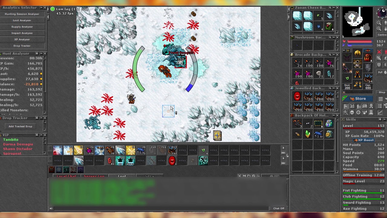 Frost Dragon Okolnir (East side) | Tibia - YouTube