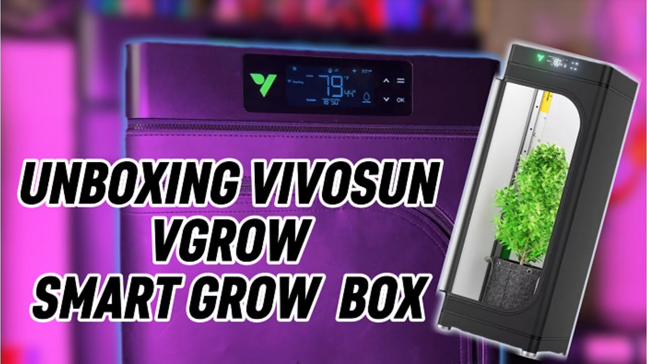 Is the Vivosun VGrow Smart Grow Box Worth It (Full Unboxing + Setup ...