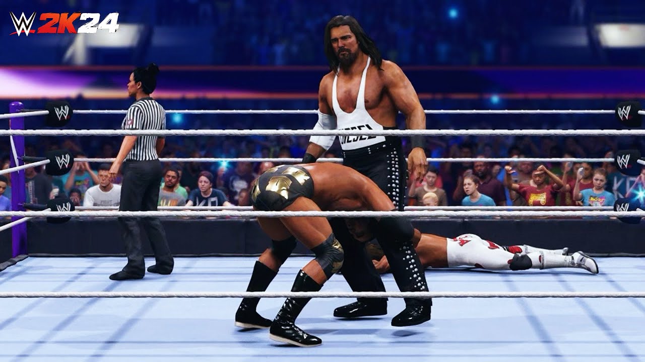 WWE 2K24 RAZOR RAMON VS HBK PS5 GAMEPLAY - YouTube