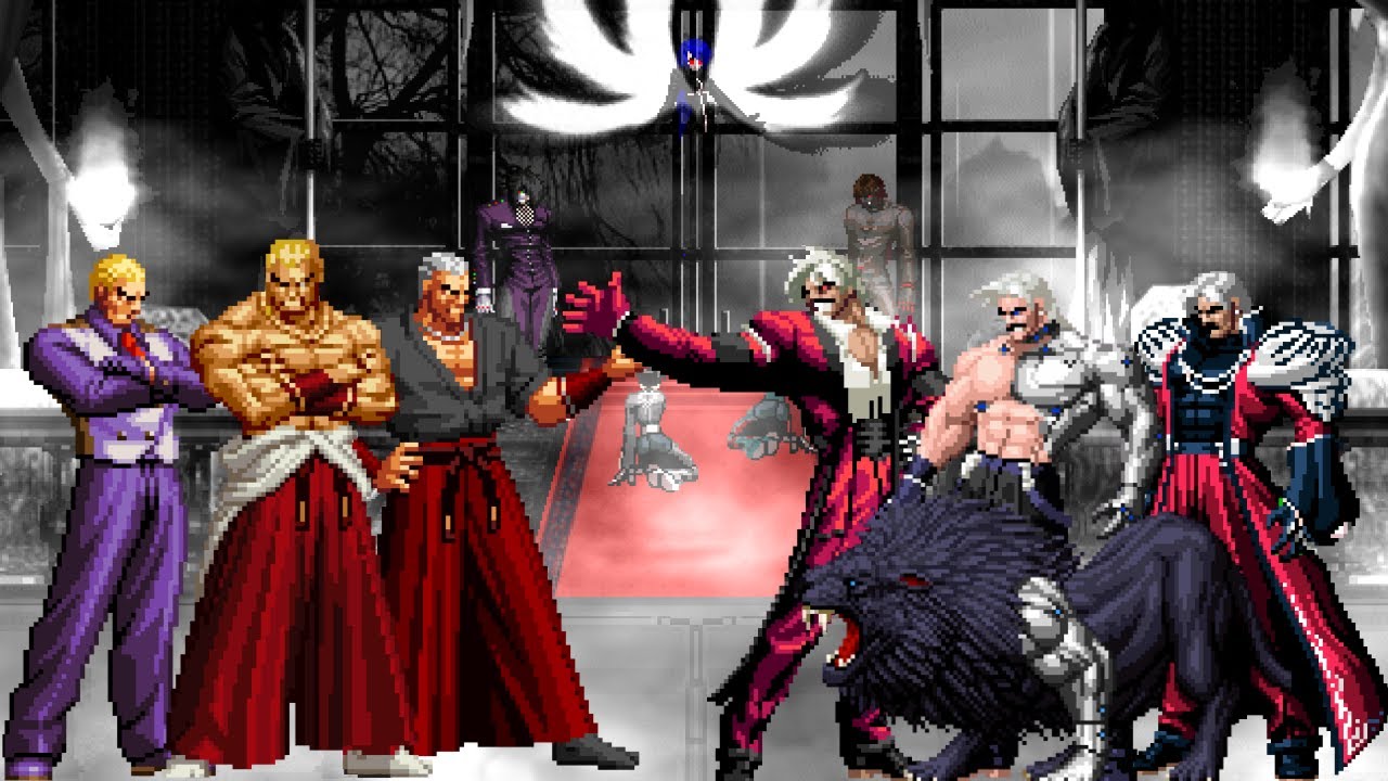 [KOF Mugen] - Geese Howard vs God Rugal Team - YouTube