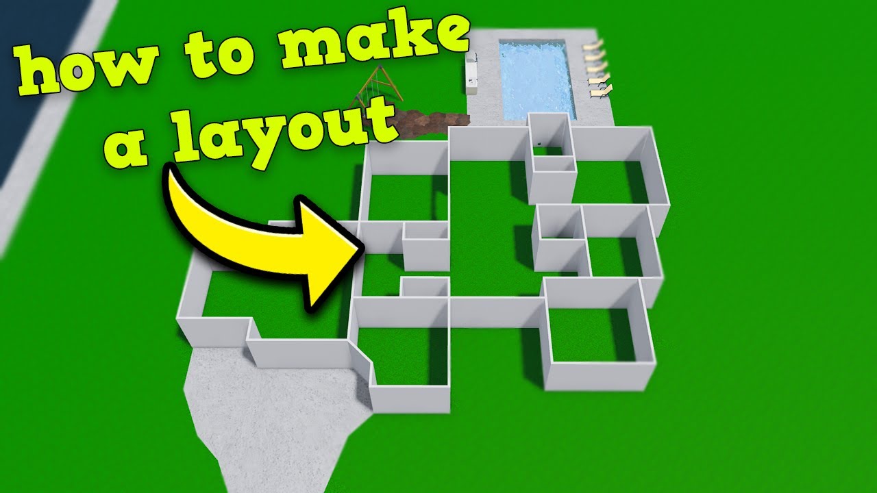 How to make a LAYOUT in Bloxburg! - YouTube
