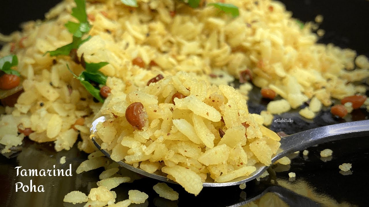 Atukula Pulihora with tamarind in Telugu| Pulihora preparation| Jilebi ...