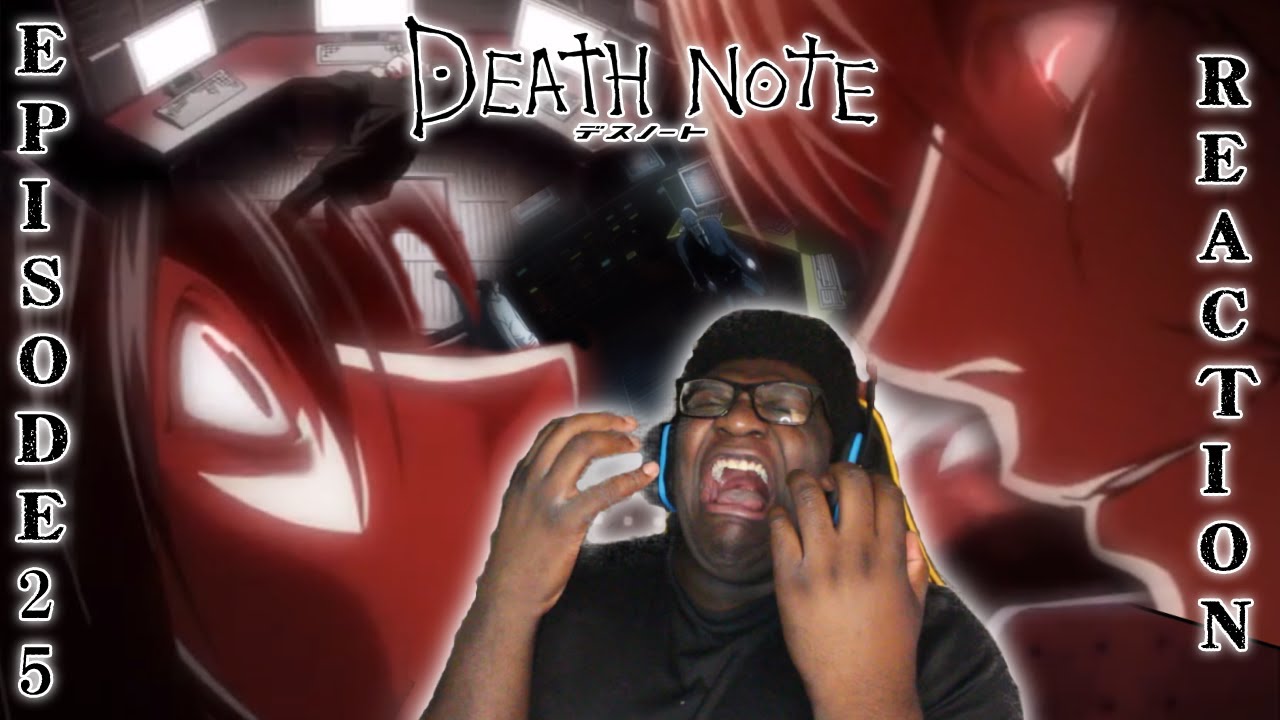 THE DEATH OF L! | Death Note Episode 25 Reaction - YouTube