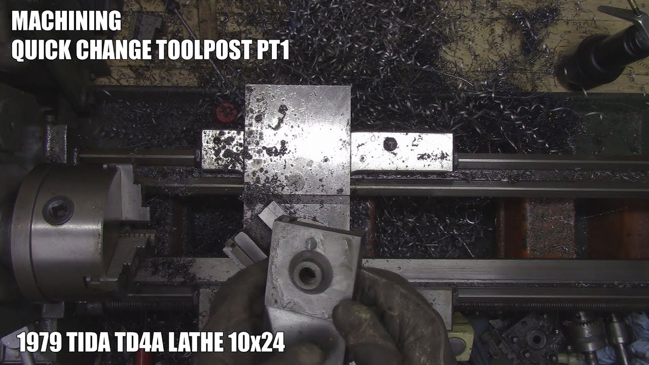 Quick Change Tool Post Install pt1 - YouTube