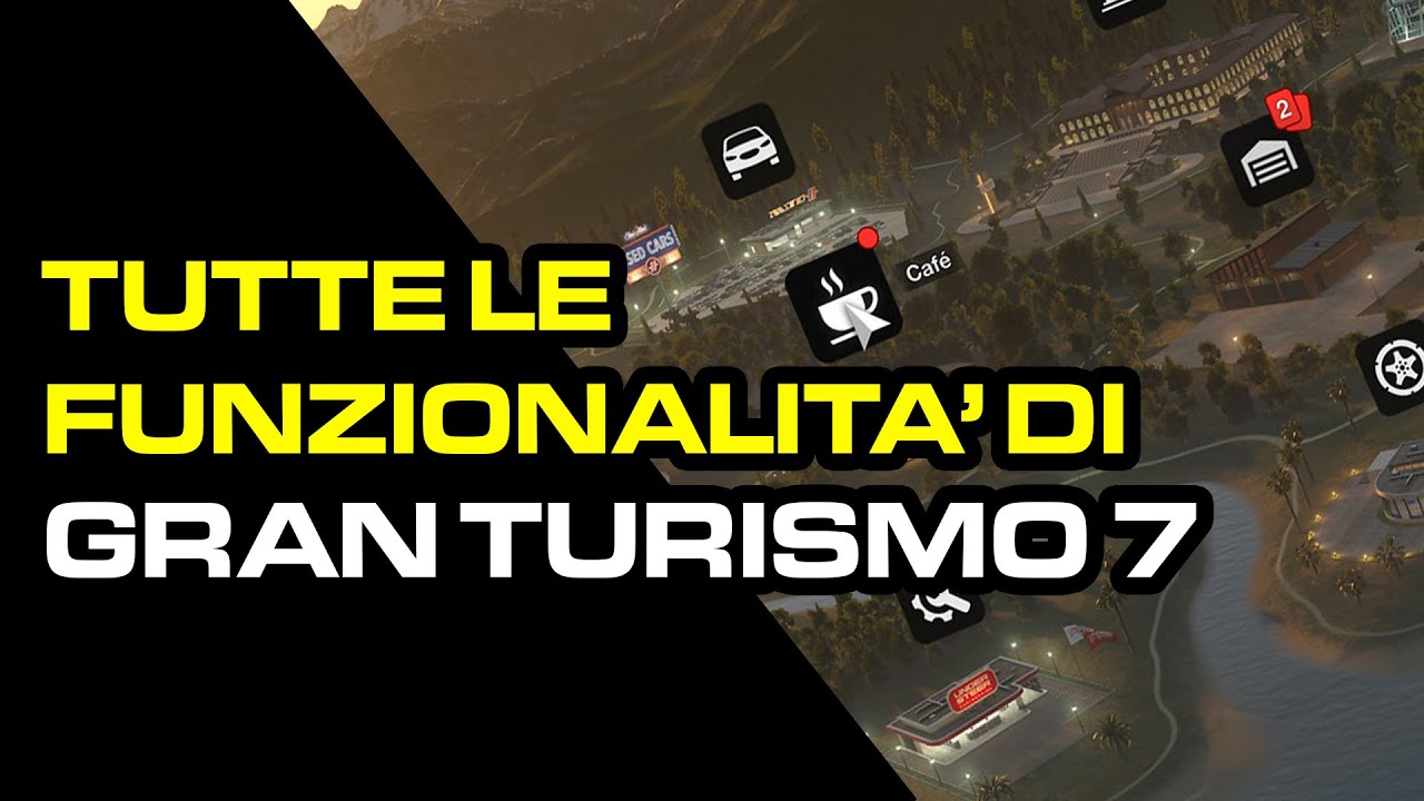IL MENU' E TUTTE LE FUNZIONALITA' DI GT 7 - YouTube