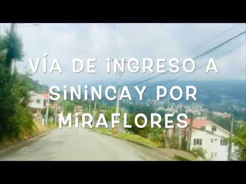 REPORTAJE TURISTICO DE LA PARROQUIA SININCAY - YouTube