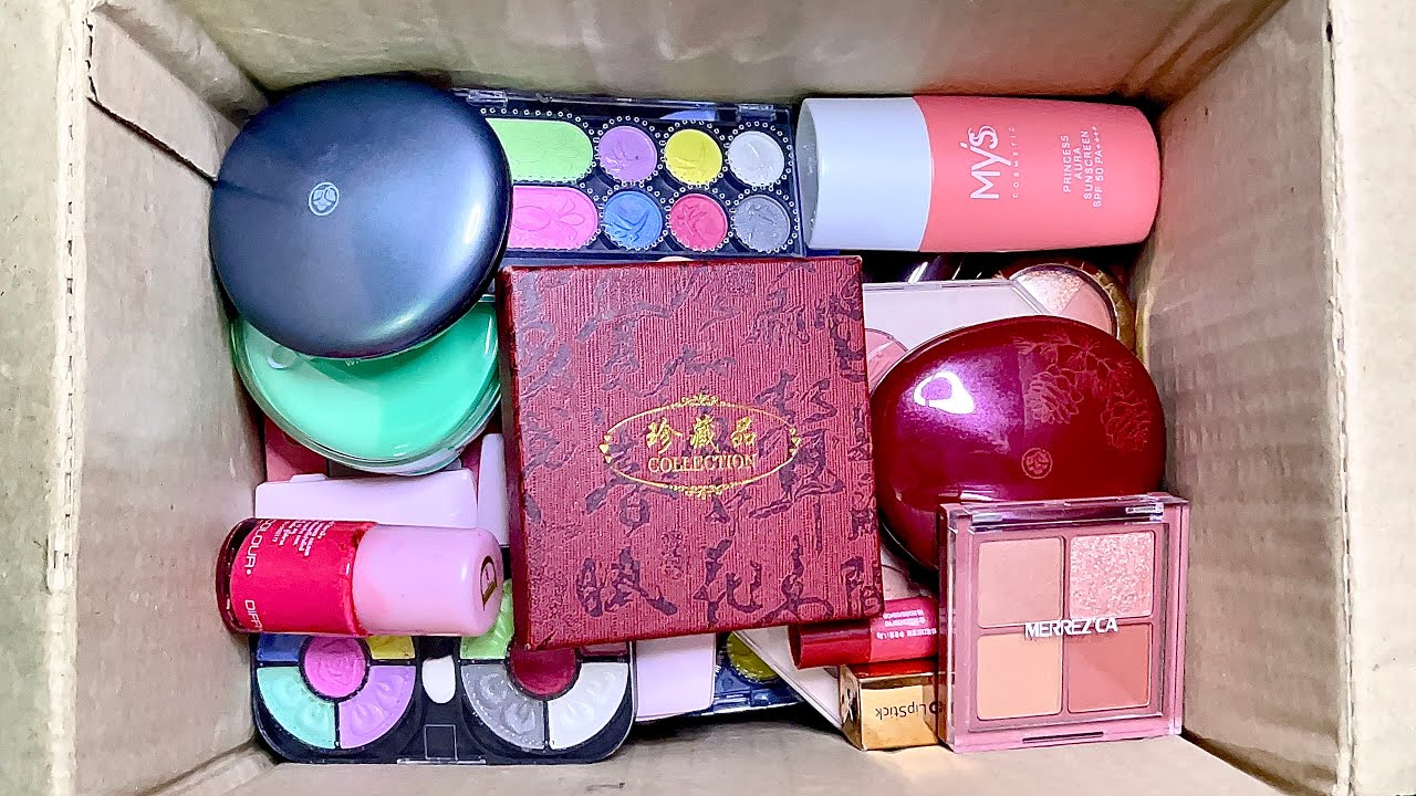 Unboxing Collection Of Makeup Set And Jewelry | Makeup Kit, Makeup Box ...