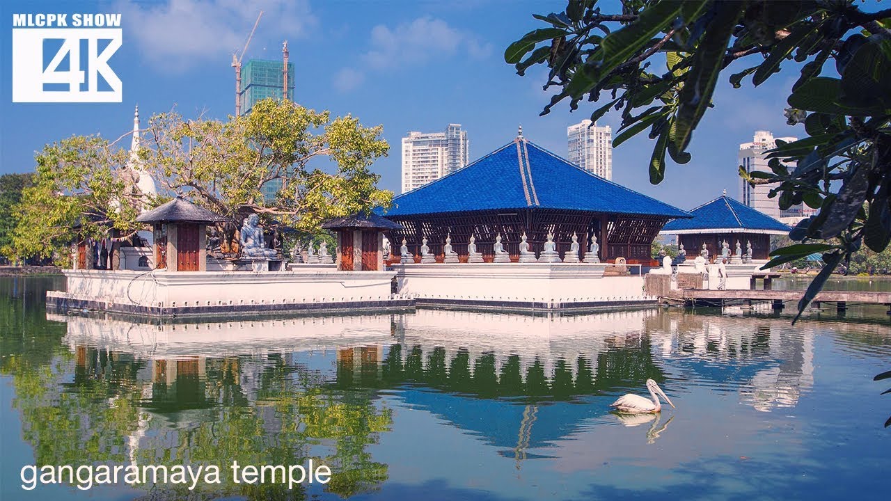 gangaramaya temple colombo ultra 4k video - YouTube