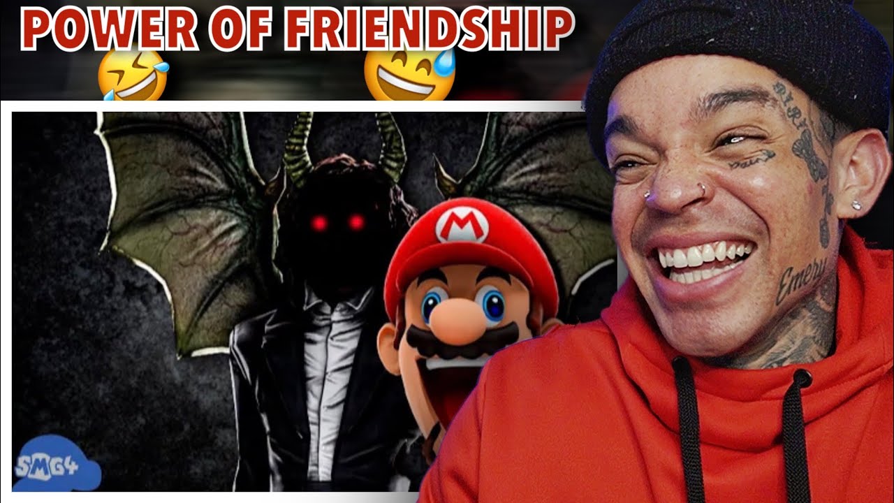 SMG4: Mario meets a demon and is shortly beheaded [reaction] - YouTube