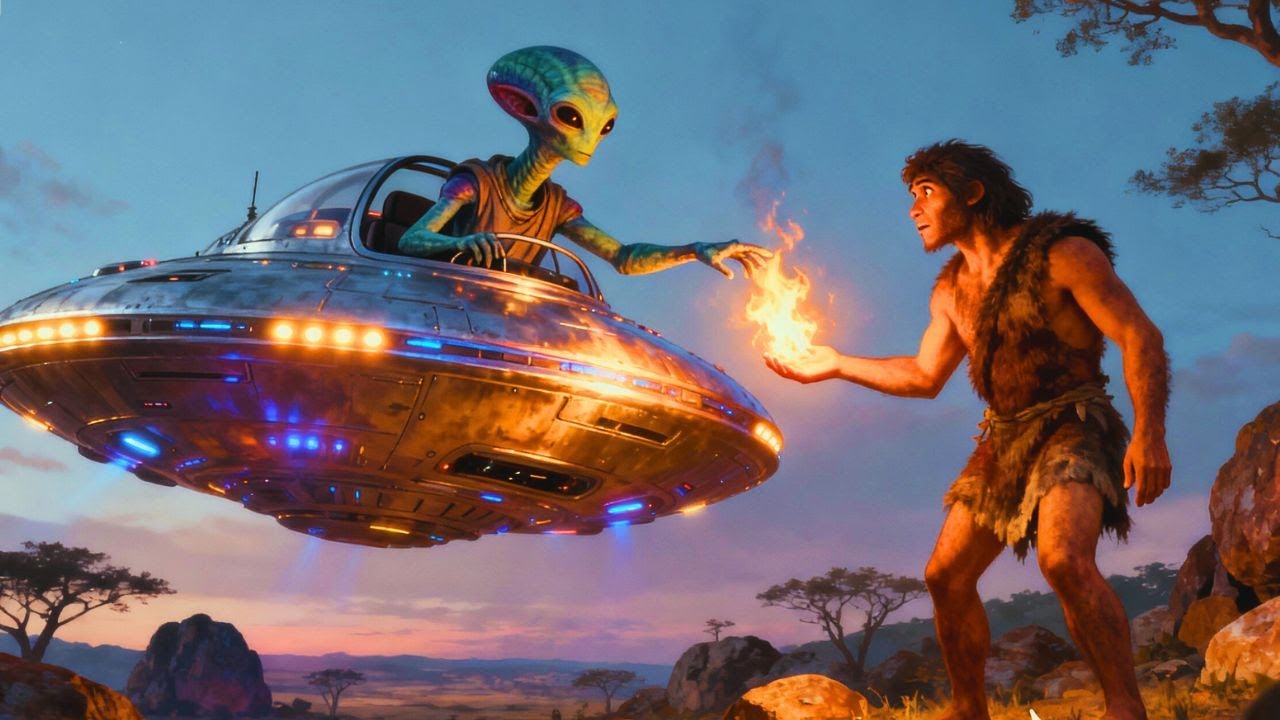 How Aliens Brought Fire to Homo Habilis! - YouTube
