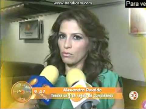 Alessandra Rosaldo - Nota Programa Hoy (9/4/2014) - YouTube