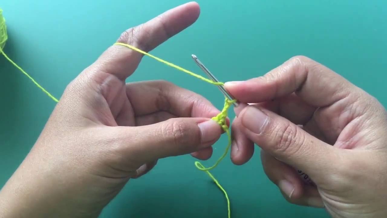 Cara Mengait Double Crochet [Bahasa Indonesia] - YouTube