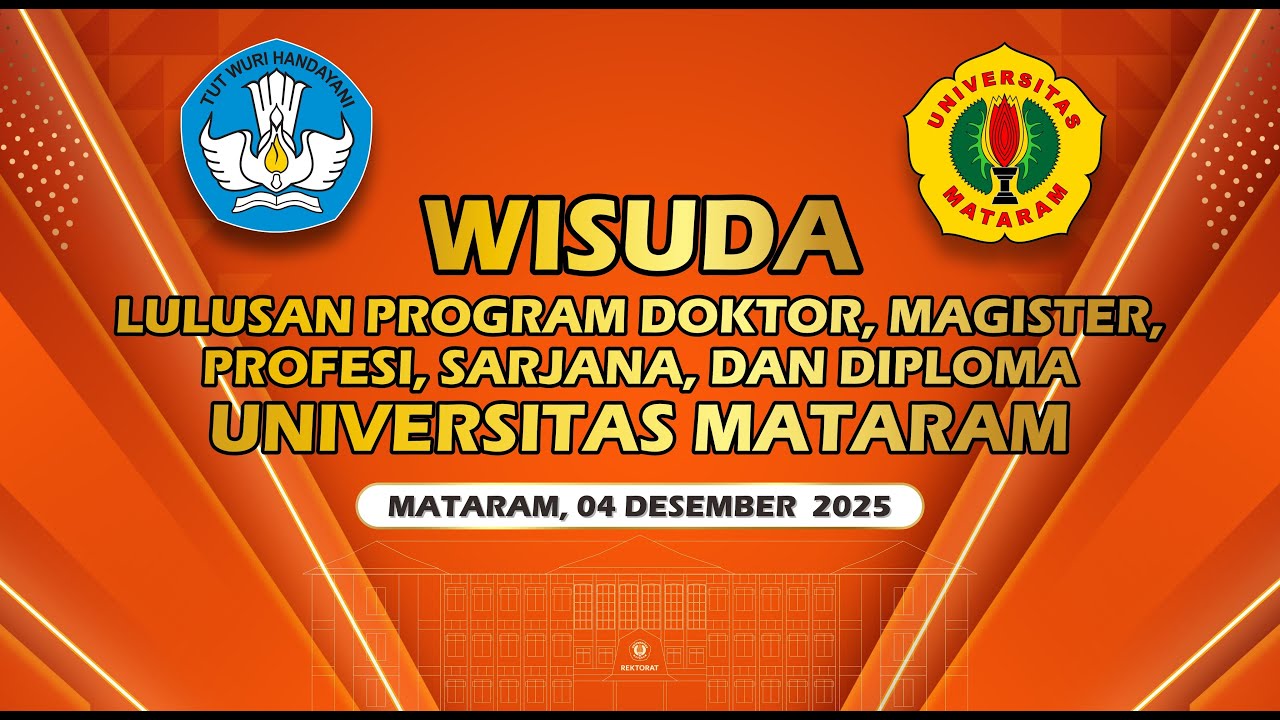WISUDA LULUSAN PROGRAM DOKTOR, MAGISTER, PROFESI, SARJANA, DAN DIPLOMA ...