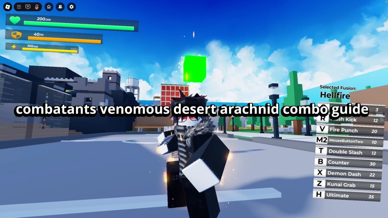 Scorpion Combo Guide | Roblox Combatants - YouTube