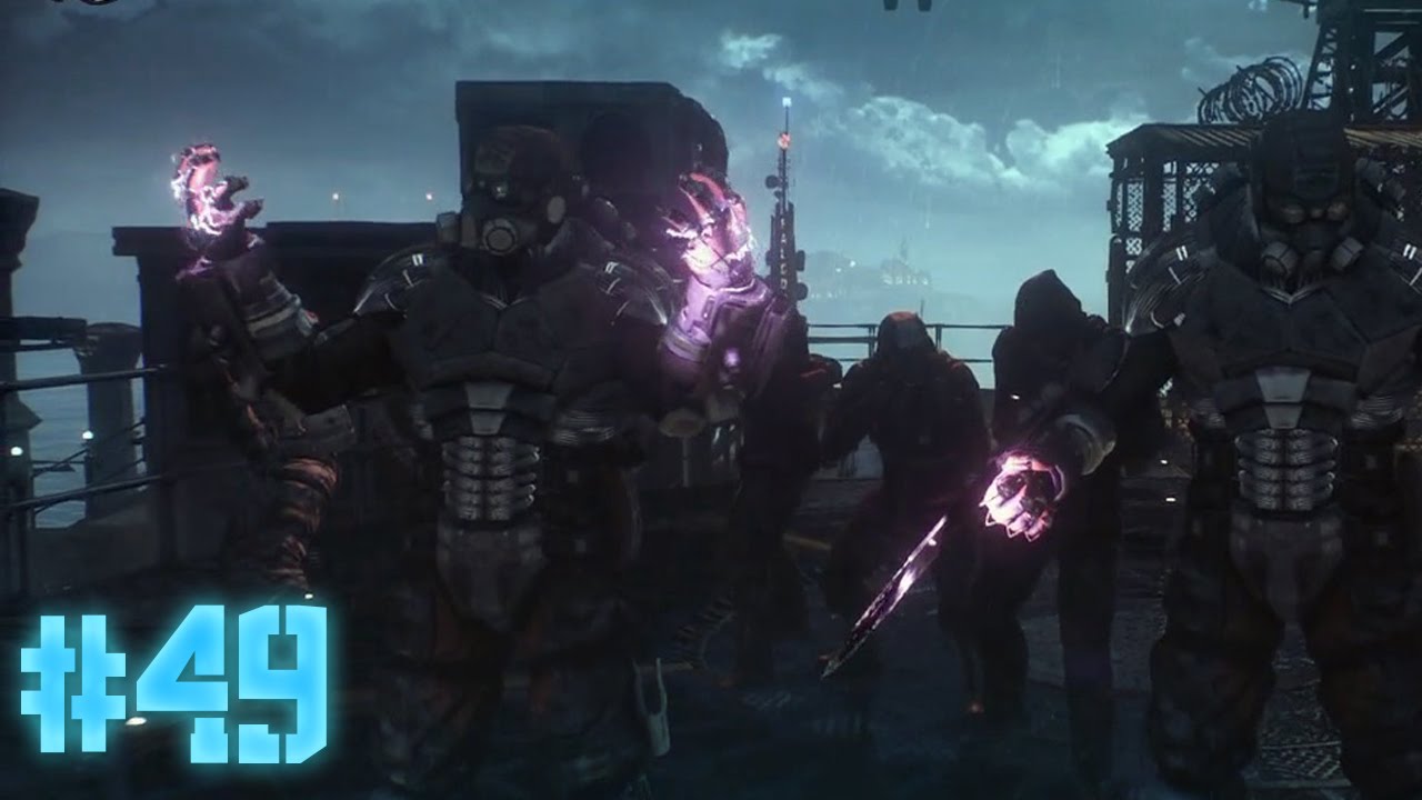 Batman Arkham Knight Walkthrough Part 49 - MILITIA BOSSES (PS4) - YouTube