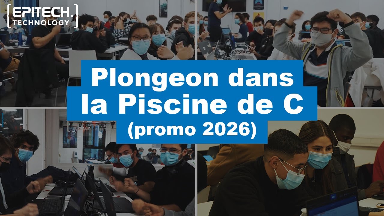 Plongeon dans la Piscine de C - Epitech Technology (promo 2026) - YouTube