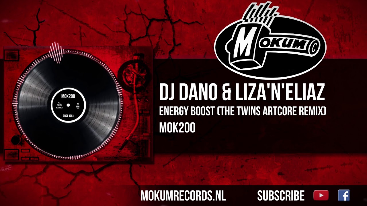 DJ Dano & Liza'n'Eliaz - Energy Boost (The Twins Artcore Remix) - YouTube