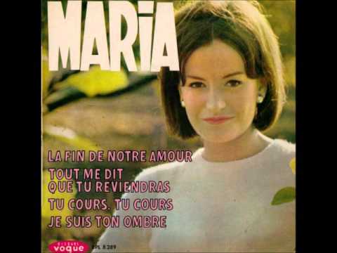 Maria - Tout me dit que tu reviendras (A teardrop and a lollipop) - YouTube