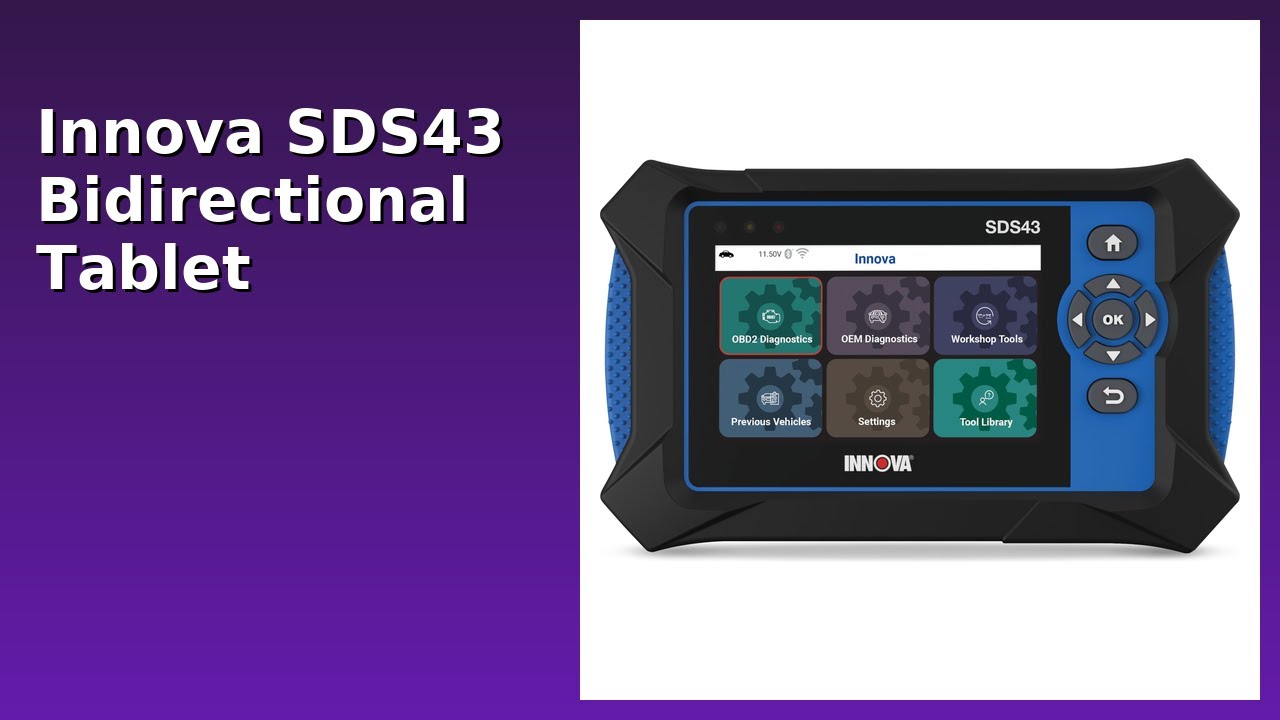 REVIEW (2026): Innova SDS43 Bidirectional Tablet Scanner. Features ...