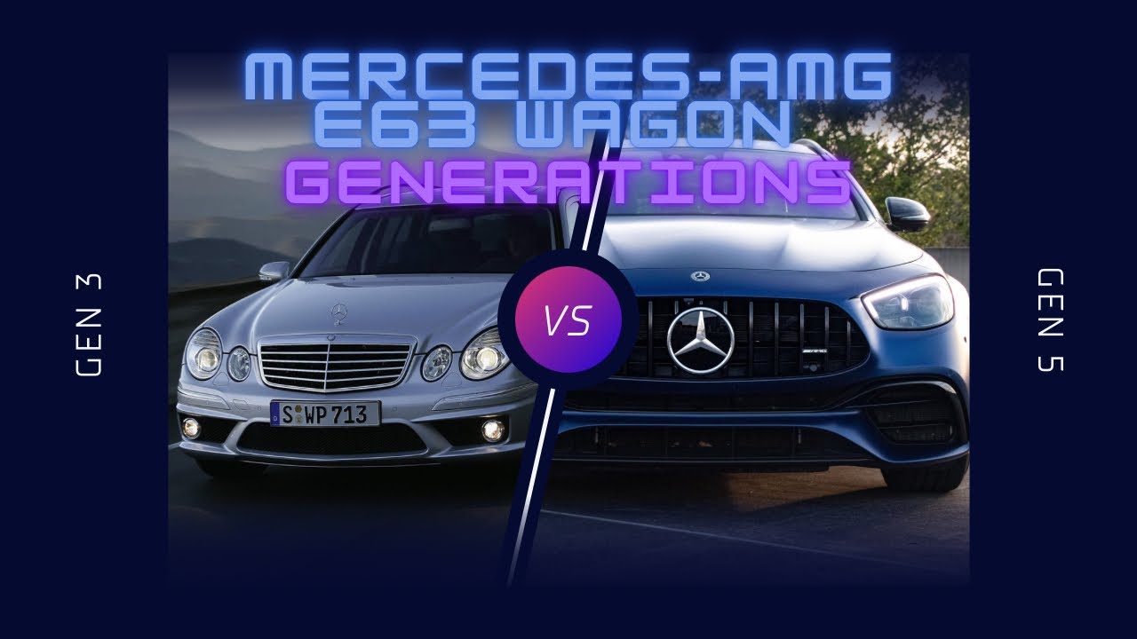 MERCEDES - AMG E63 WAGON GENERATIONS | Which generation do you think is ...