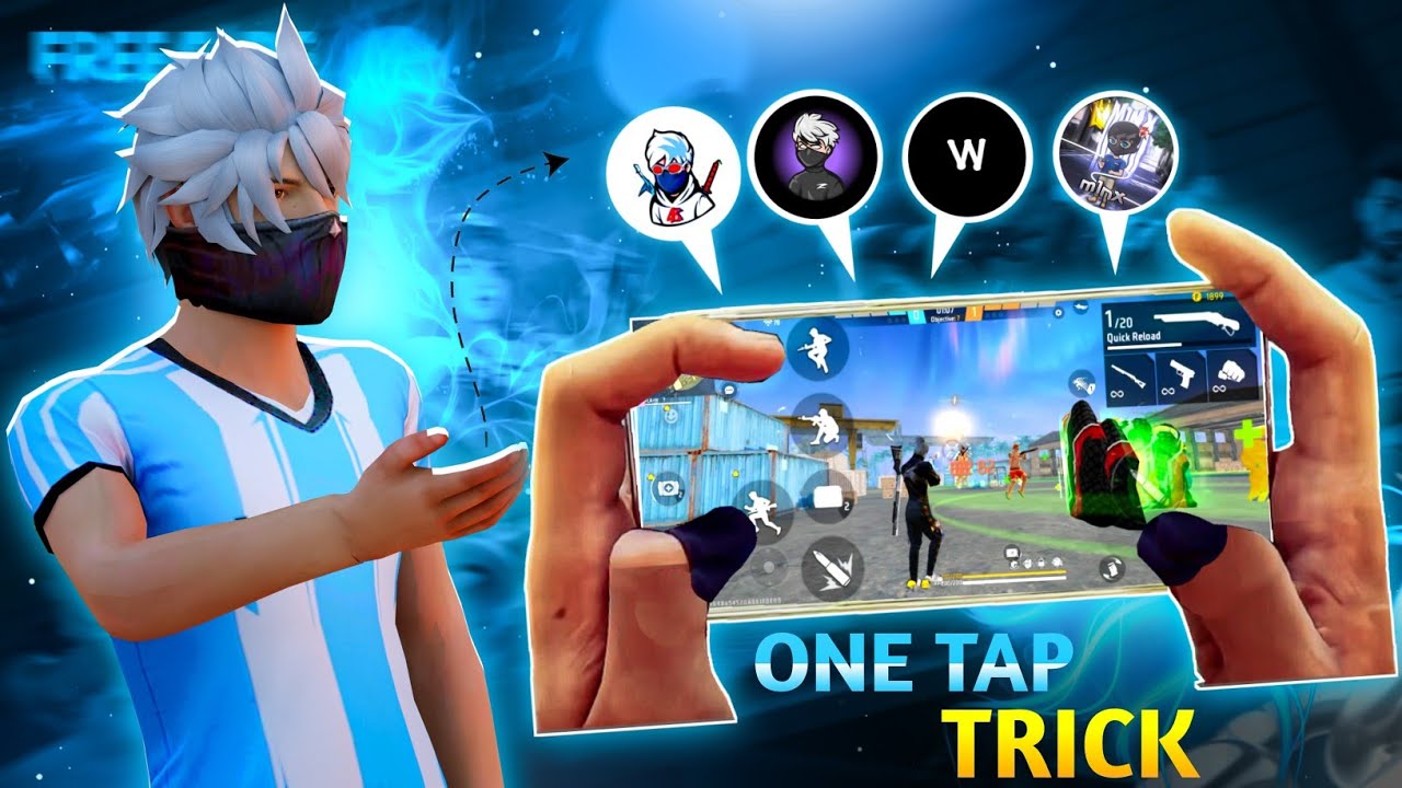 Free Fire Me Perfect👍 One Tap Headshot Trick🔥 Handcam || Desert Eagle ...
