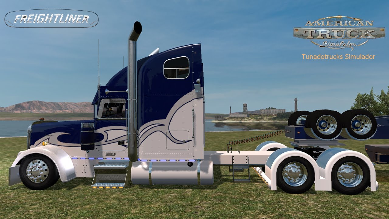 (ATS 1.38)Freightliner Classic XL By Shaneke+Trailers Drake Swingwing ...
