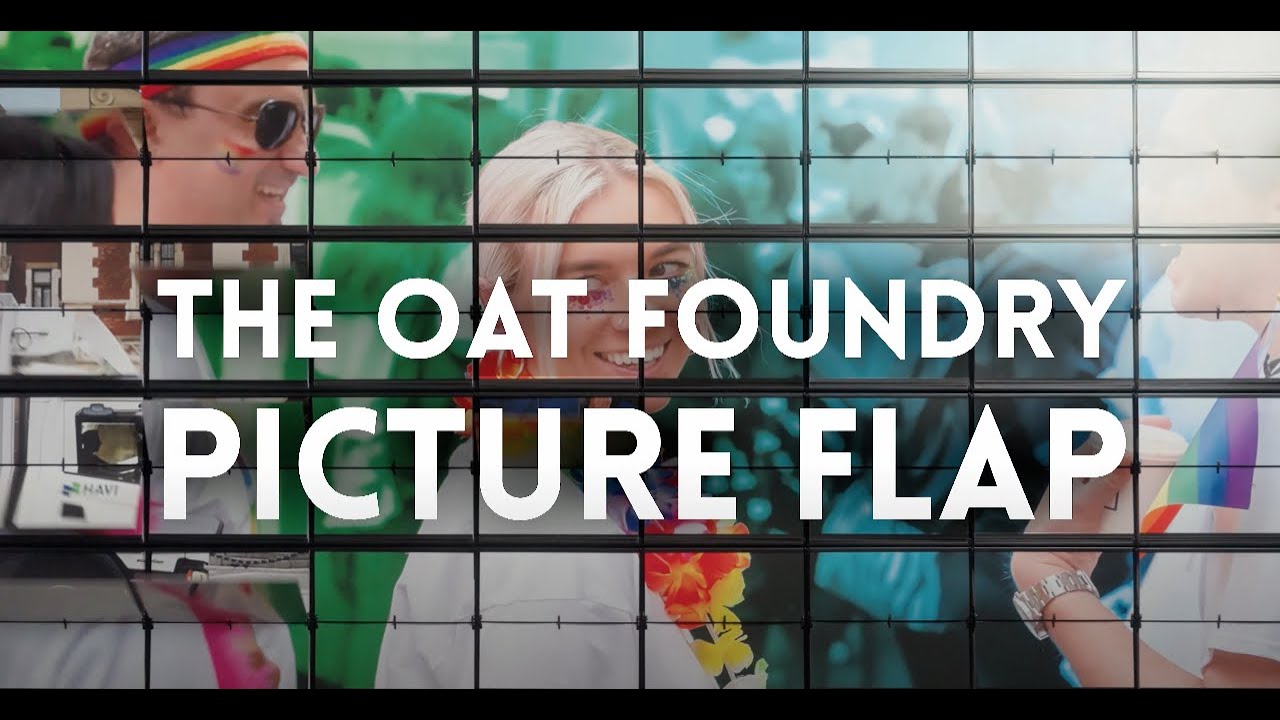 Picture Flap Display by Oat Foundry - YouTube