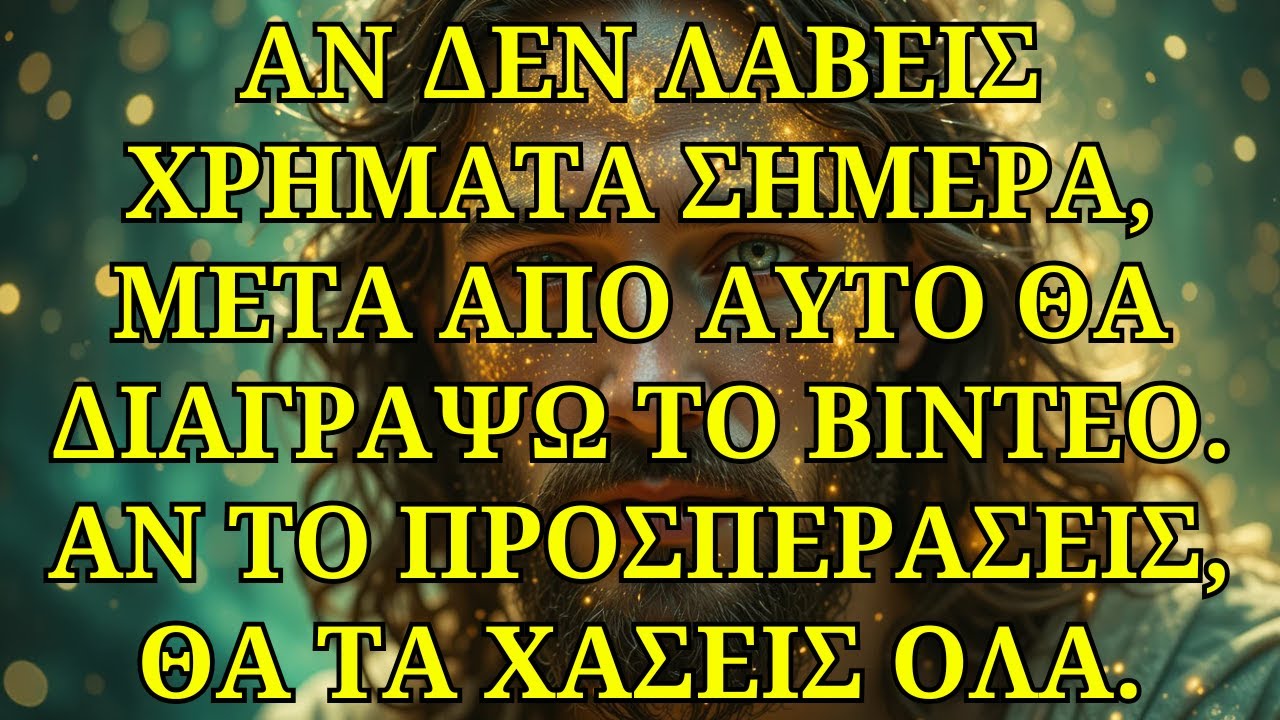 💸 Ο ΘΕΟΣ ΛΕΕΙ: ΜΕΤΑ ΑΠΟ ΑΥΤΗ ΤΗΝ ΠΡΟΣΕΥΧΗ ΘΑ ΛΑΒΕΙΣ ΠΟΛΛΑ ΧΡΗΜΑΤΑ ...