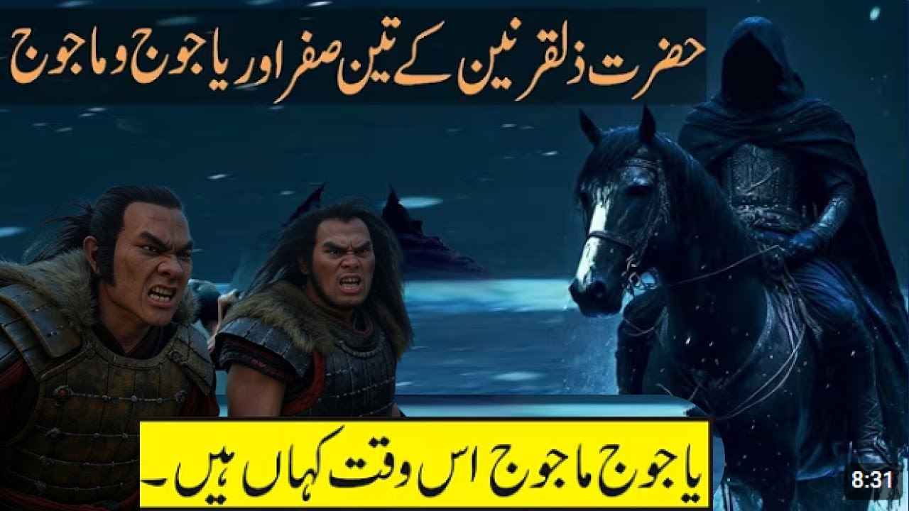Zulqarnain Ka Safar | Zulqarnain Aur Yajooj Majooj | Who is King ...