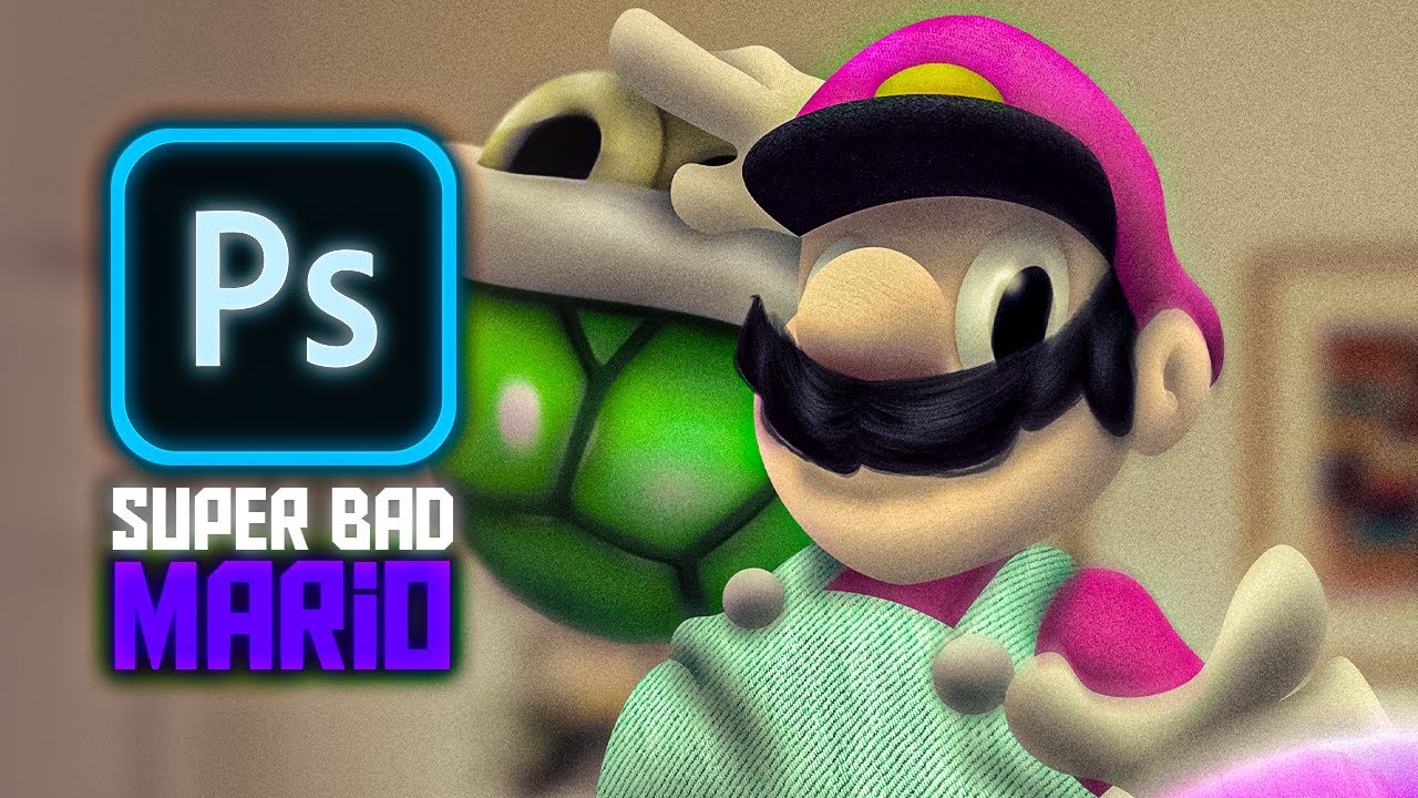Making Super Bad Mario from Friday Night Funkin' Mario's Madness - YouTube