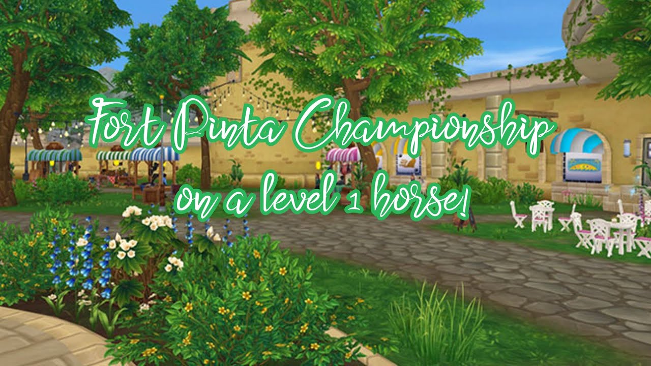 Fort Pinta Championship On A Level 1 Horse! | Star Stable Online - YouTube