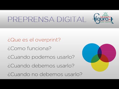 "TUTORIAL" ¿QUÉ ES EL OVERPRINT? Y COMO USARLO - YouTube