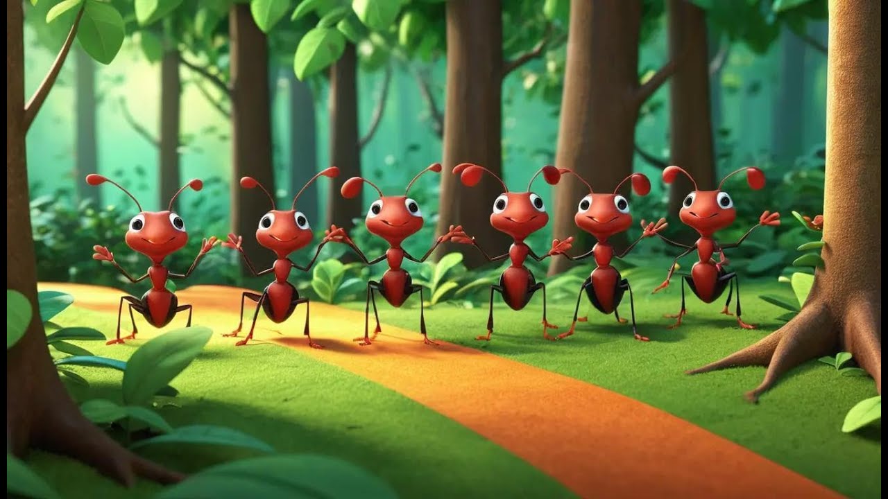 The Ants Go Marching | Fun Counting Song for Kids | Sing-Along Nursery ...