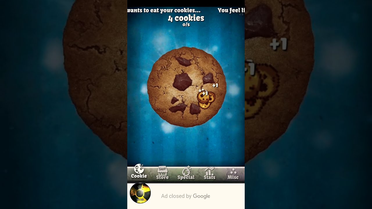 Cookie clicker mobile #1 - YouTube