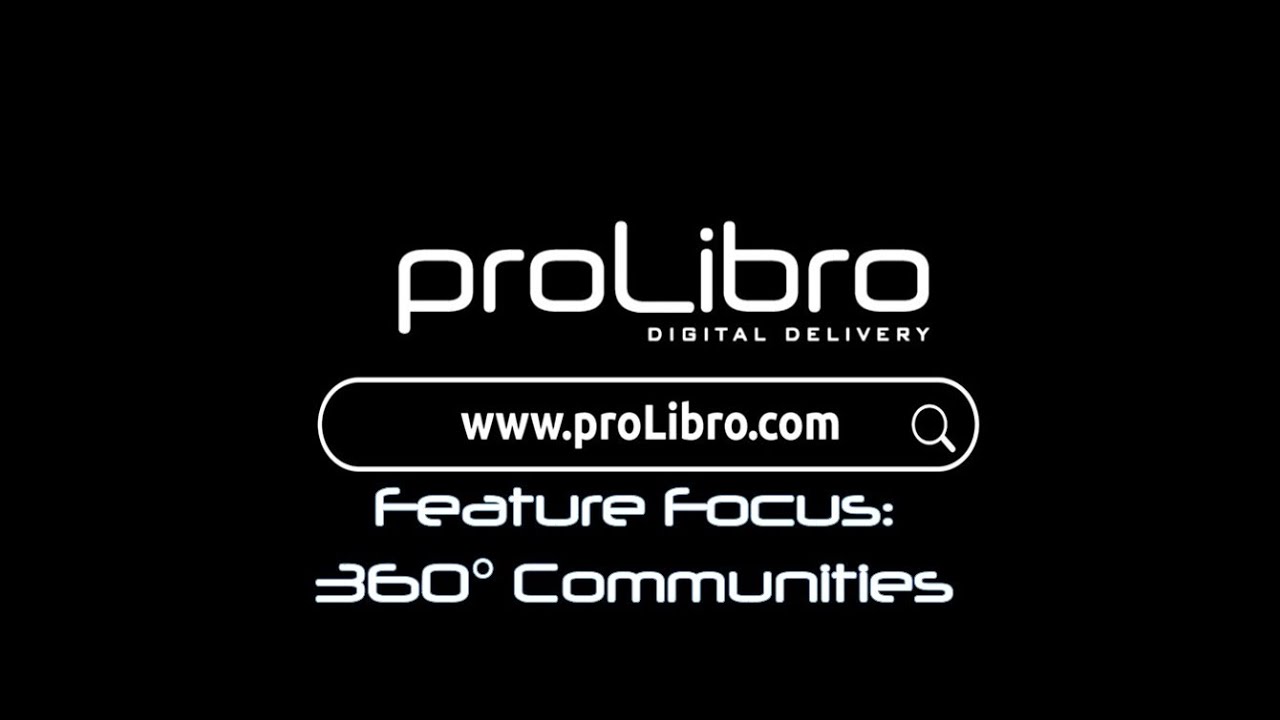 Feature Focus: 360° communities - YouTube