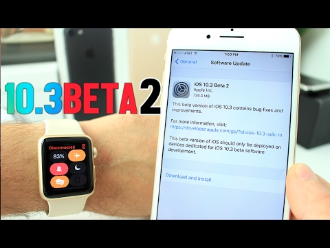 iOS 10.3 Beta 2 What's New ? - YouTube