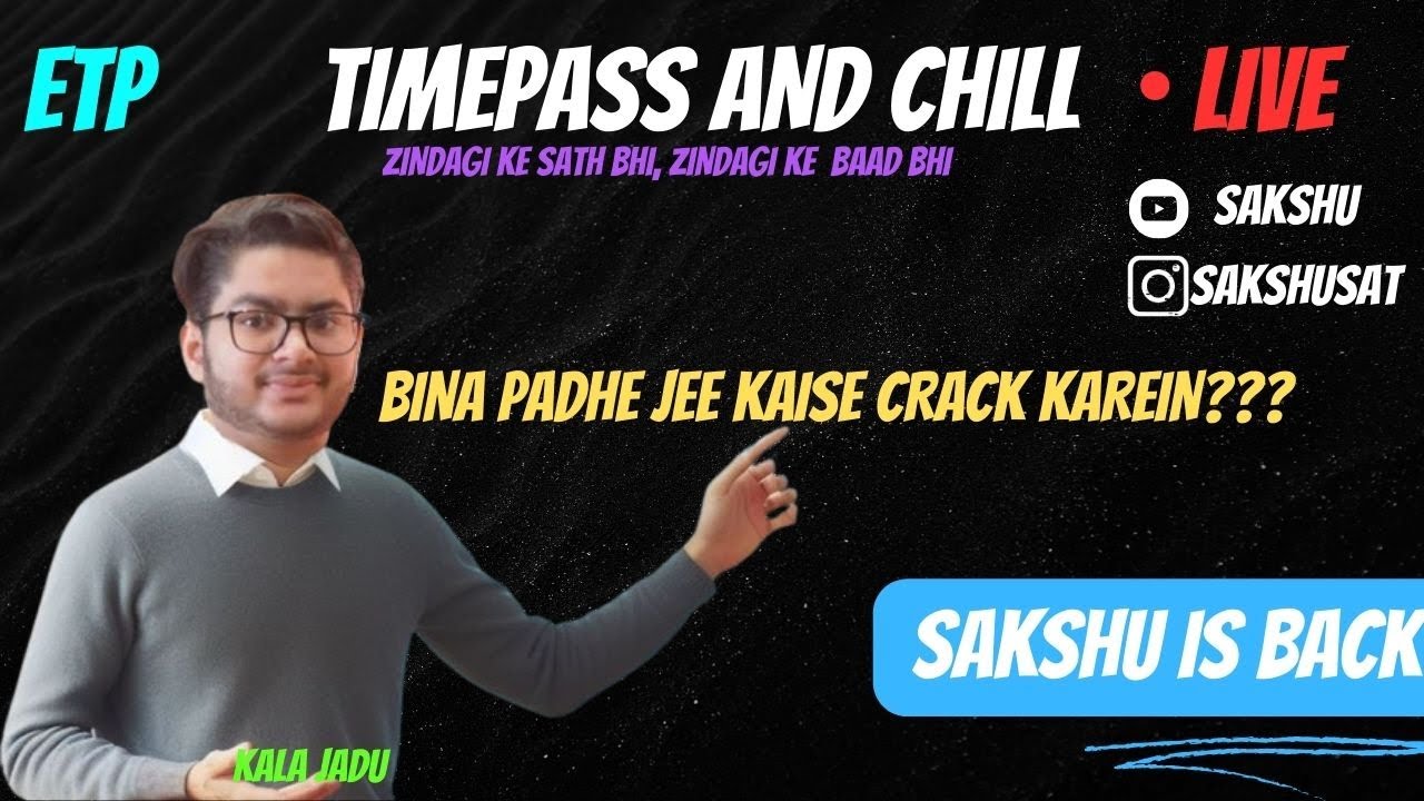 Timepass and Chill ☕ | ETP LIVE STREAM | EVERYTHING IS POSSIBLE - YouTube