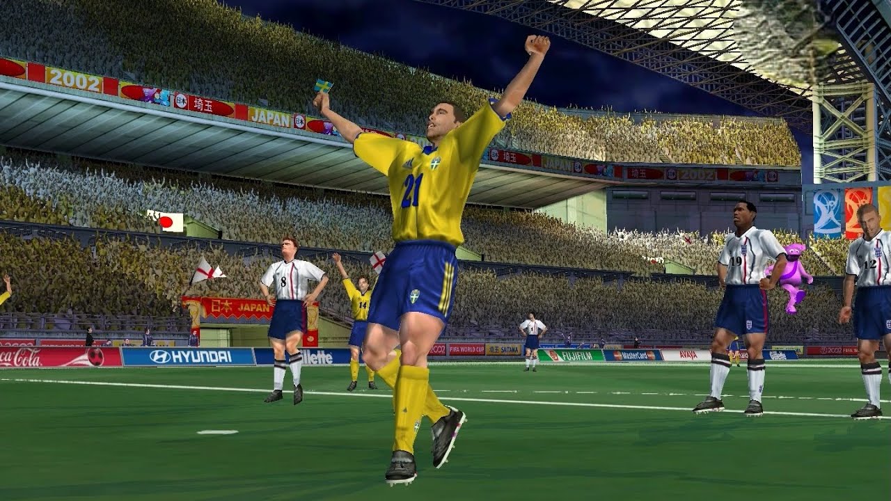 1. [PC] FIFA World Cup 2002 | Sweden 9 - 8 England | World Class ...