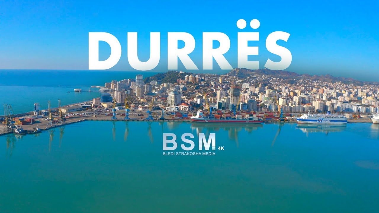 Durrës, Albania | Qyteti bregdetar i Durrësit, Shqipëri [4K Drone Video ...