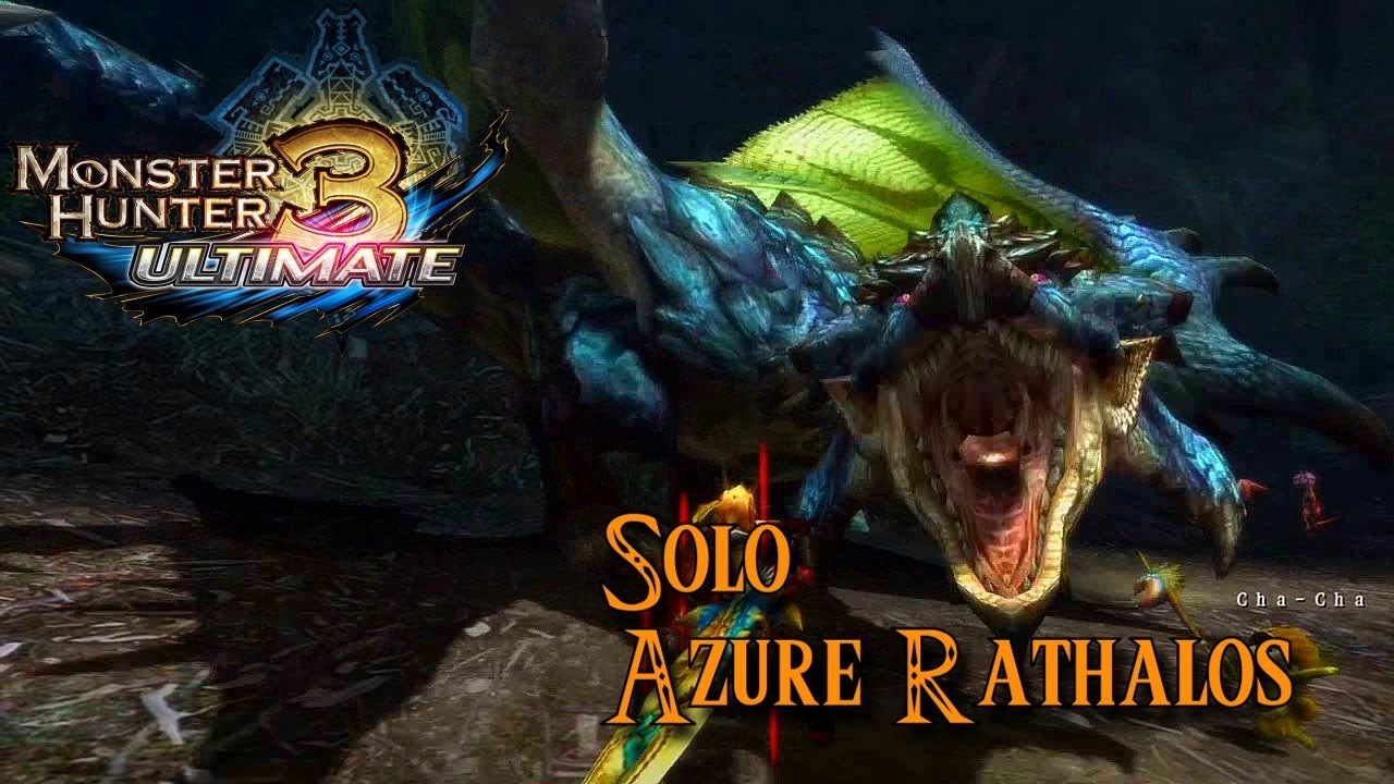 Azure Rathalos Armor Mh3u
