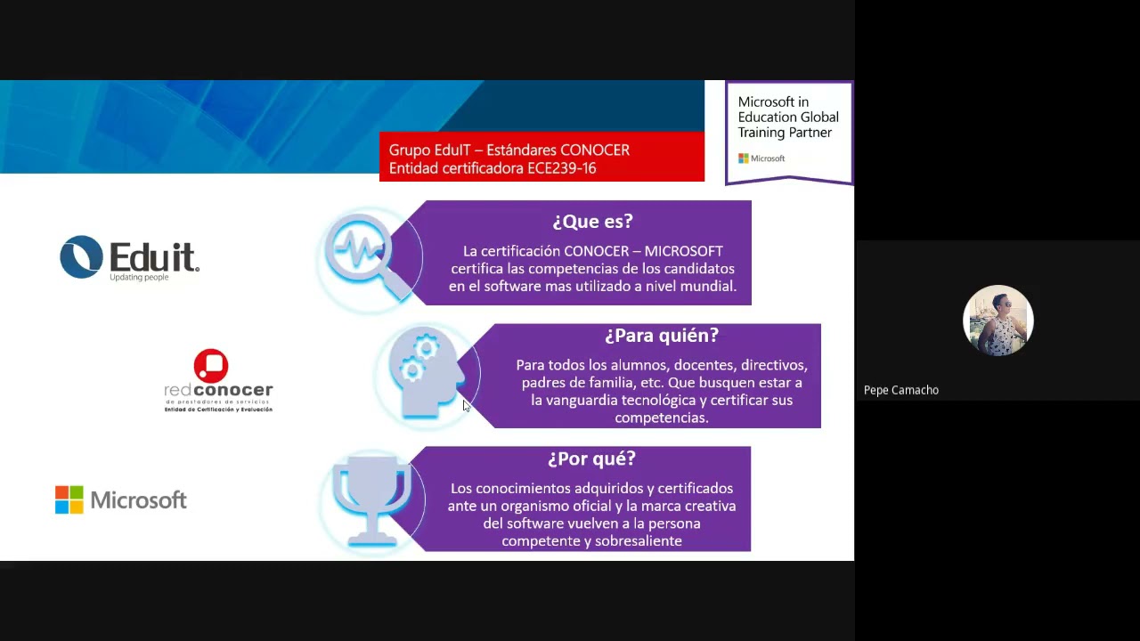 Certificaciones Eduit - YouTube