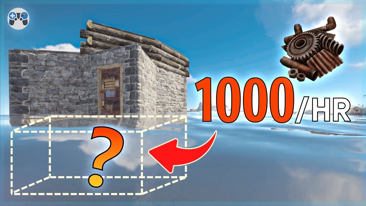 I Built The BEST Scrap Farming SOLO Base In Rust - YouTube