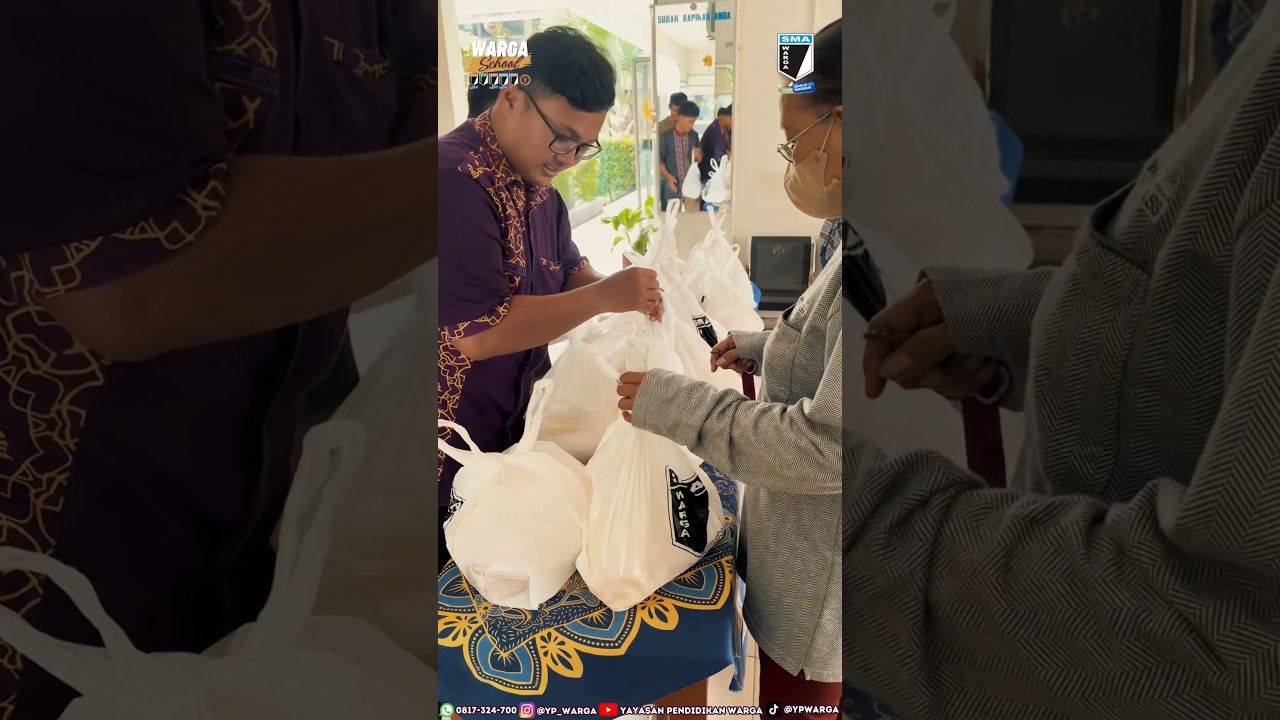 SMA Warga berbagi #smawarga #wargaschool #ypw - YouTube
