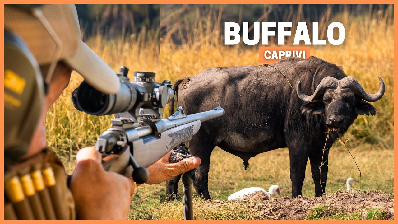 Hunting the Dangerous Cape Buffalo in Namibia with My Father - YouTube