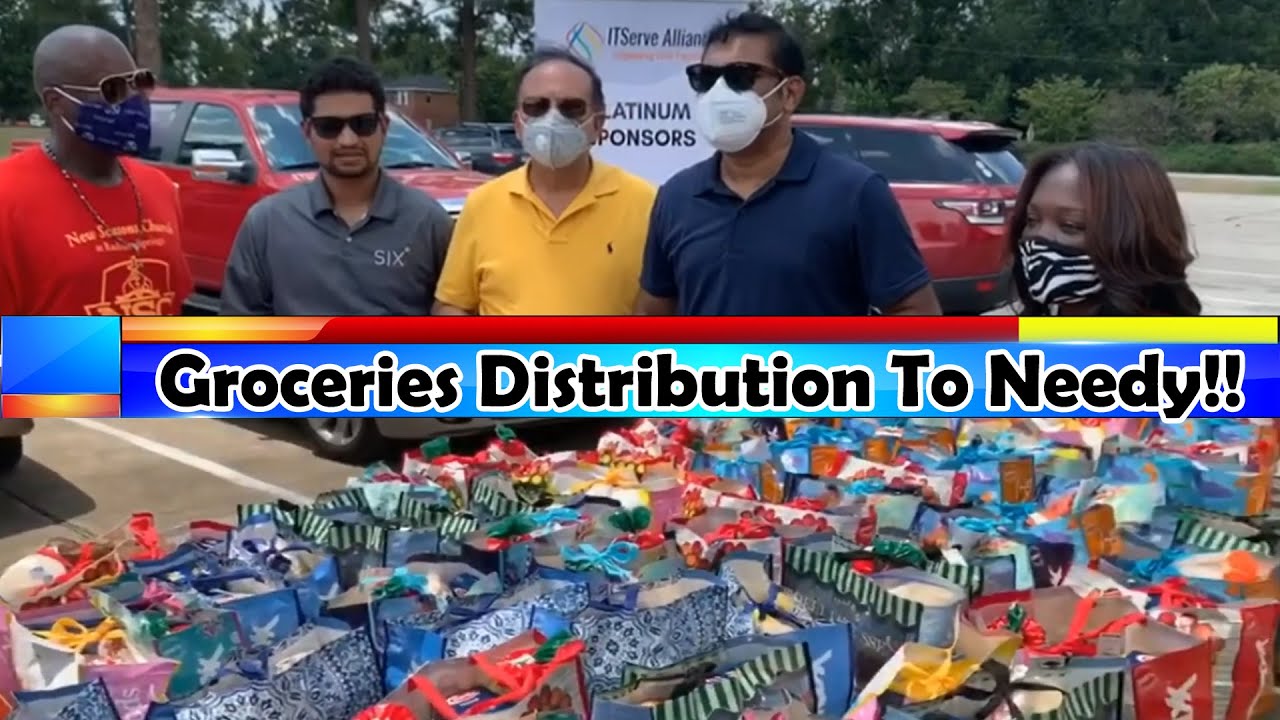 ITServe Alliance Team Distributes Groceries To Needy In Albany | CSR ...