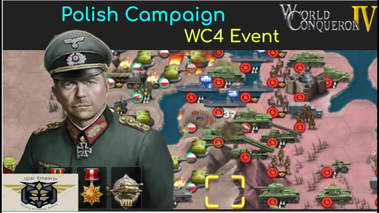 WC4 World Conqueror 4: Event Challenge!! Polish Campaign Normal Max ...