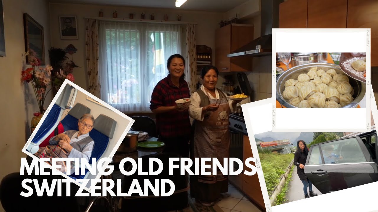 Day out with 86 years old momo and meeting old friends. Switzerland 🇨🇭 ...
