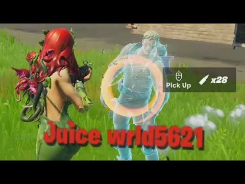 POISON IVY Skin Quick Game Play in Fortnite - YouTube